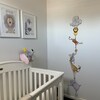 Safari Animal Stack Fabric Wall Decal, Safari Nursery, Watercolour ...