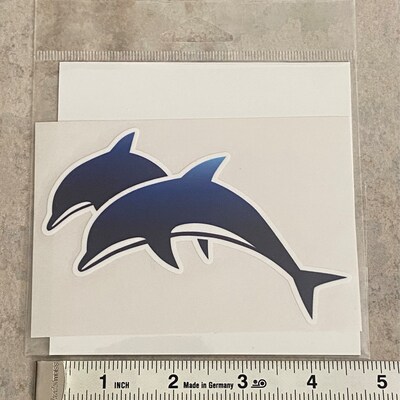Dolphin Vinyl Car Decal Sticker - Etsy