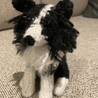 Crochet Pattern for Finnly Realistic Crochet Border Collie - Etsy Sweden