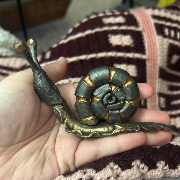 Metal Animal, Forged Sculpture, Snail Sculpture, Metal Snail, Iron ...