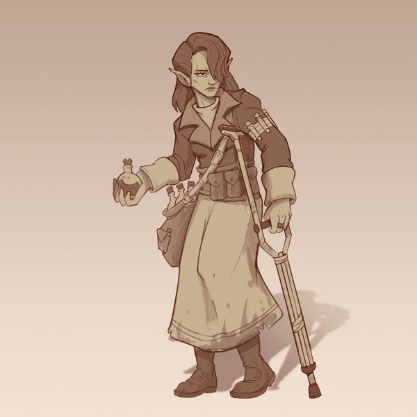 Custom RPG Character Design, Dnd Character Commissions, Digital ...