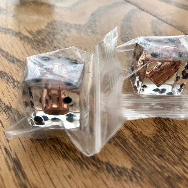 9mm Pair of Loaded Dice - Taking the Phrase to A Literal Sense! - One ...
