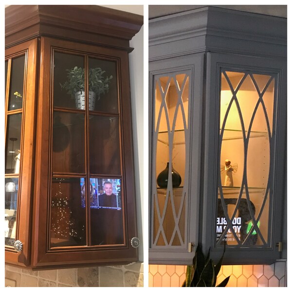 CUSTOM MULLION INSERTS - Kitchen Cabinet Doors - up to 16"w X 32"h ...