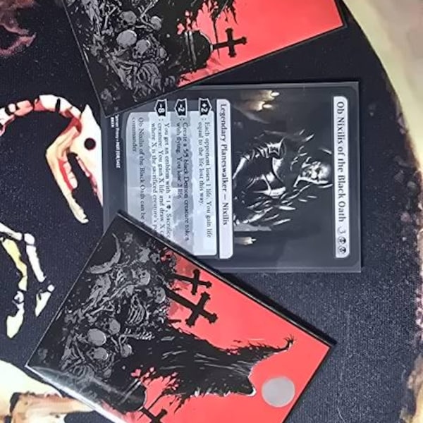 Mtg Card Sleeve, Red Guardian Theme Card Sleeve, Top Quality and ...