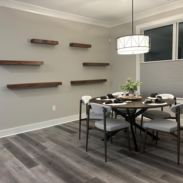 MODERN Floating Shelves, 3 Inches Thick - Etsy