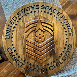 USMC Staff NCO Series Carved Wood Plaque Sergeant Major | Etsy