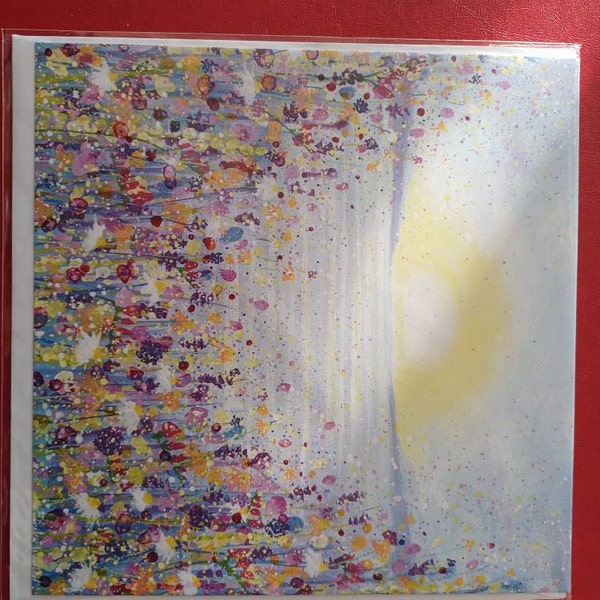 Sunrise Greeting Card-morning Glory Card- Greeting Card Created From ...
