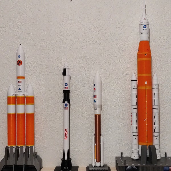 New! Nasa SLS Artemis 1 Kit Rocket Model 680mm 1:144 Scale - Etsy UK