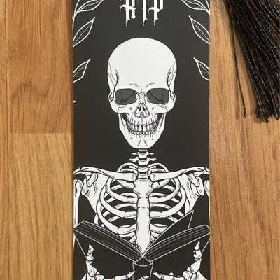 Gothic Bookmark Horror Bookmark, Witch Bookmark, Goth Gift, Horror ...