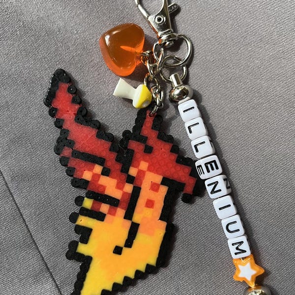 Sullivan King Inspired Perler Keychain - Etsy