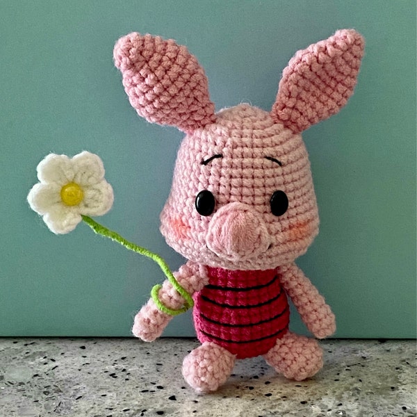 Crochetwinnie the Pooh Keychain/piglet Crochet Keychain/ Winnie Family ...