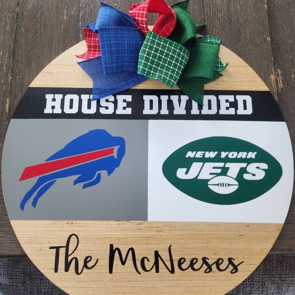 House Divided Door Sign | House Divided Sign | House Divided Wreath ...