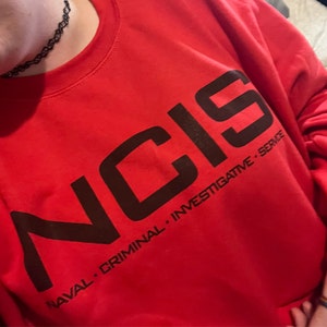 NCIS Logo Sweatshirt Tv Show Fan Crewneck Sweatshirts S-3XL - Etsy