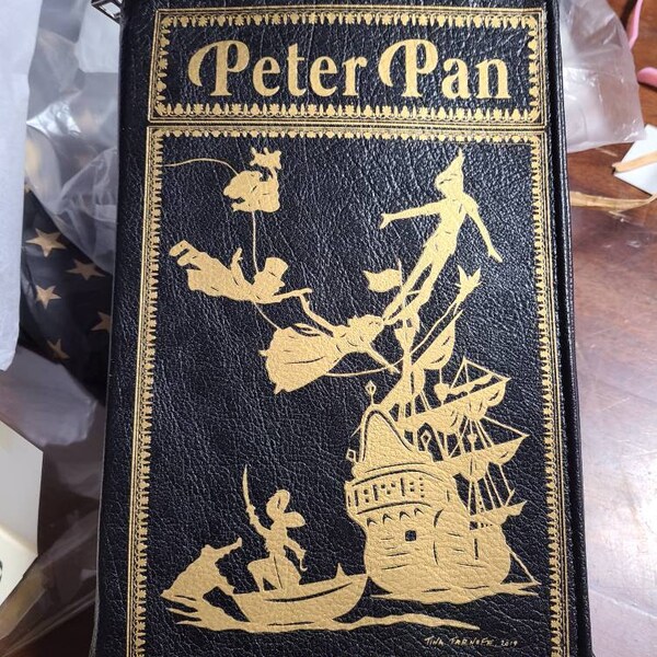 PETER PAN Book Clutch Crossbody Handbag - Etsy