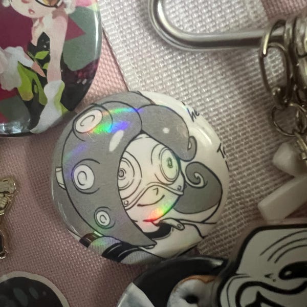 Splatoon Buttons LARGE - Etsy