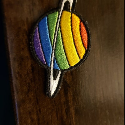 1ea Pride Patchlgbt Planet Patch Queer Patch Rainbow - Etsy