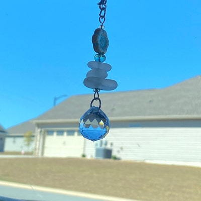 24 Inch or 30 Inch Long Single Strand Sun Catcher With Choice of 38 Mm ...