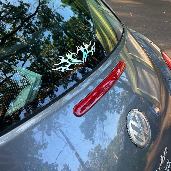 Car Tramp Stamp Vinyl Decal | Rearview Mirror Window Bumper Sticker ...