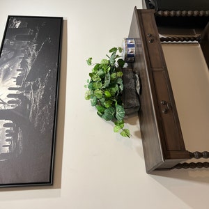 Sea Side Shack Pixel Art, New England Style Beach Art, Framed Canvas ...