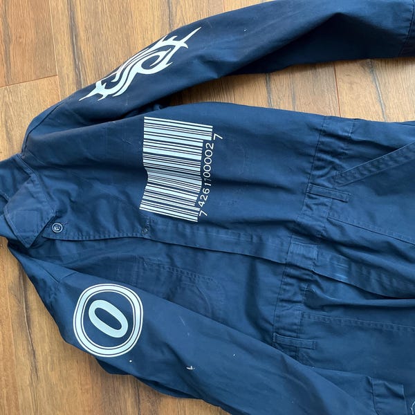 Slipknot Barcode SVG for IRON ON Halloween Costume Jumpsuit - Etsy