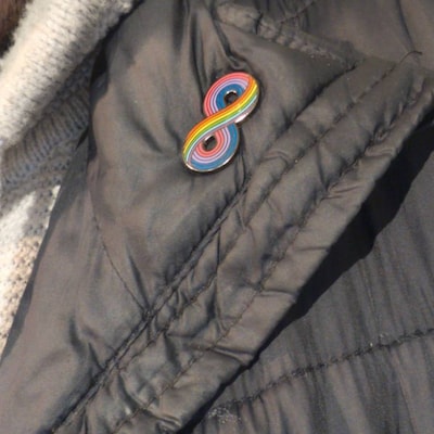 The default Trees in Plan Enamel Pin Architecture Badge Landscape ...