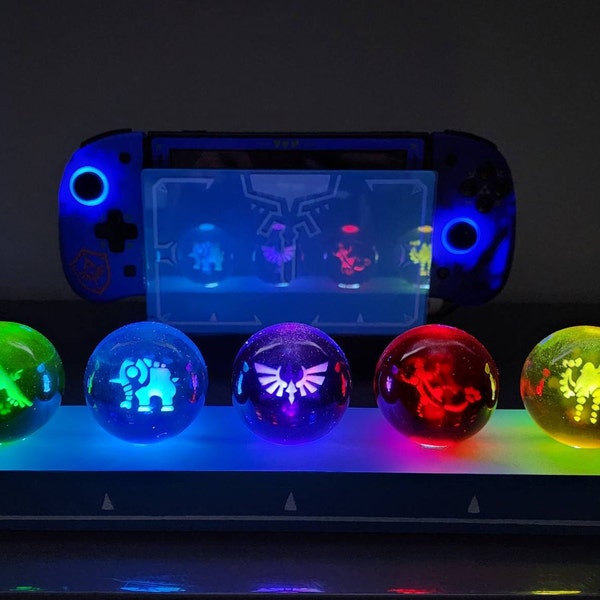 The Legend of Zelda Breath of the Wild Four Heroes Skill Ball Crystal ...