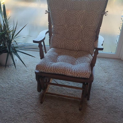 Wingback Rocker Replacement Cushions / Canadian Rocker Cushions ...
