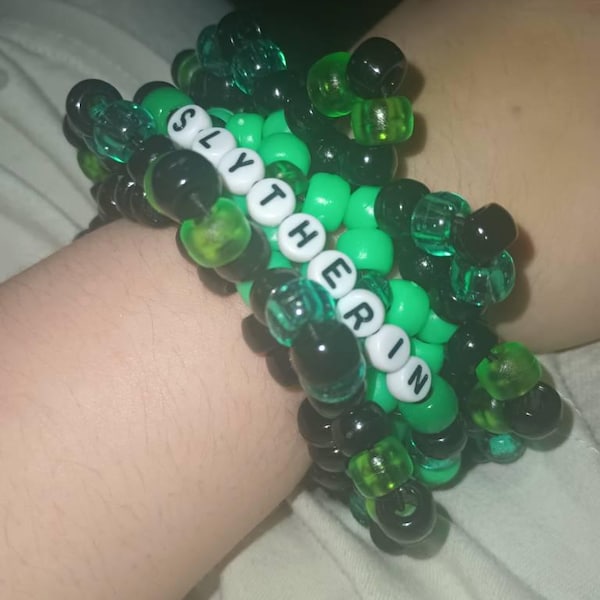 Kandi Star Cuff Bracelet, Premade or Customizable, Perfect Party Favors ...