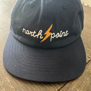 Maroon Custom Embroidered Flat Brim Unstructured 6 Panel Hat, Custom ...