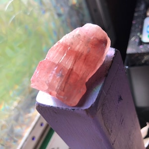 Strawberry Calcite Rough Calcite Raw Red Calcite Crystal Healing ...