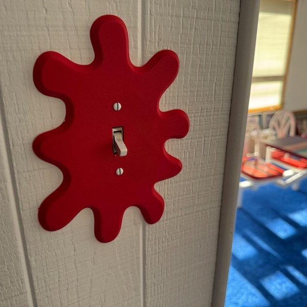 Splat Slime Light Switch Cover - 3D Printed - Etsy