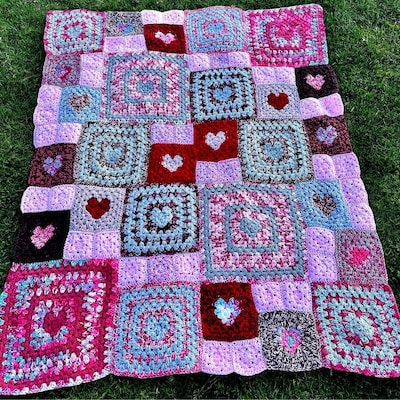 Strawberry Crochet Blanket Pattern Beginner Friendly Crochet Pattern ...