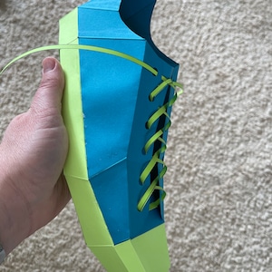 DIY Papercrafts,paper Shoe,canvas Shoe,printable Shoe,3d Shoe Model ...