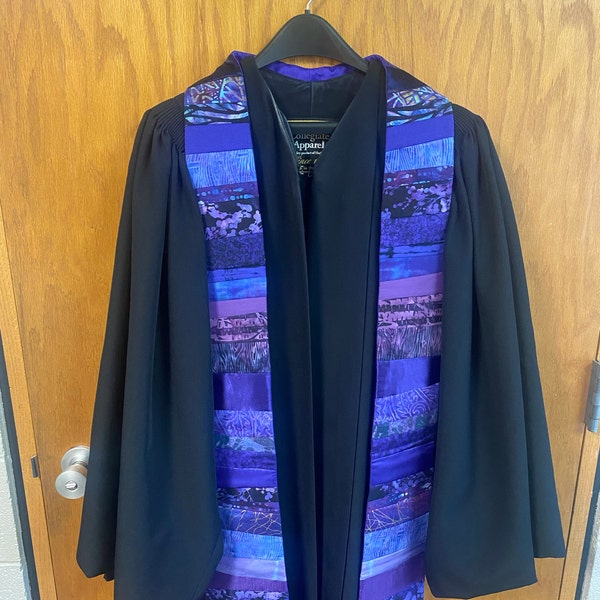 Silky Rainbow Clergy Stole, Rainbow, Priest Stole, Clergy Stole, All ...