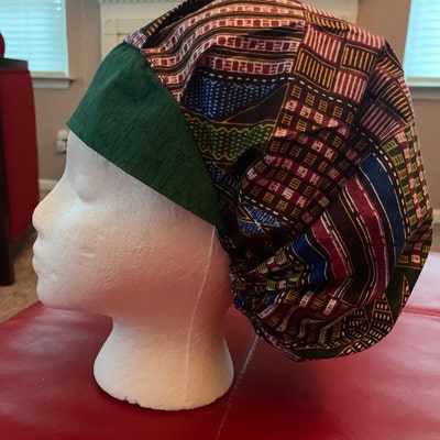 Scrub Cap Sewing Pattern Style6 With Buttons Printable Scrub - Etsy