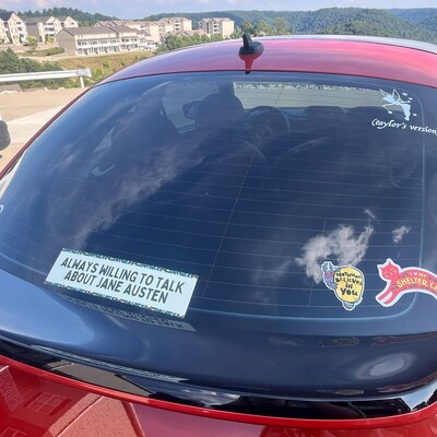 Funny Bumper Sticker: You Can Pass Me Retro Sticker for Cars, Driving ...