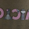 Wooden Letters Children's Room Door Names - Etsy