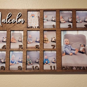 PK1-12 Custom Wooden School Picture Frame - Etsy