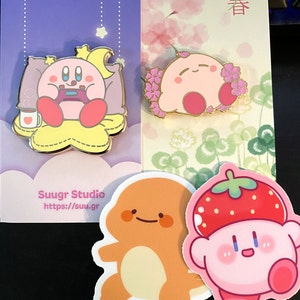 Princess X Poyo set of 7 Hard Enamel Pin | Etsy