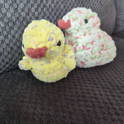 Pocket Duckling Crochet Pattern Good Luck Duck Amigurumi Tutorial ...