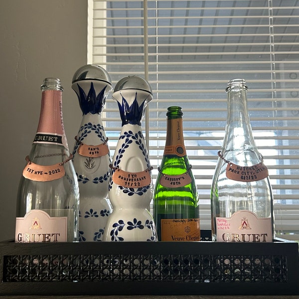 Brass Gold Metal Chalkboard ID Beer and Beverage Tag - Perfect for ...