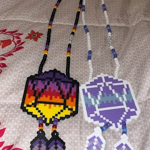 Slander Kandi Perler Necklace - Etsy