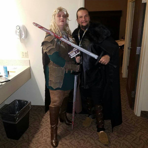Damiane Complete Armor Complete Adventurer Woman Armor For Larp Action