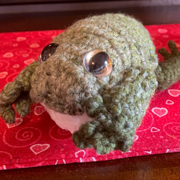 Realistic Crochet Tree Frog Pattern (digital Download) - Etsy