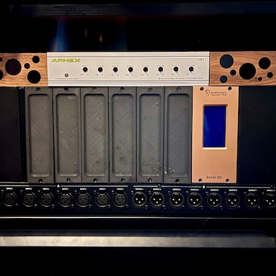 Nice-racks 2-space Studio Rack, Choose Your Depth, Choose Your Stain ...