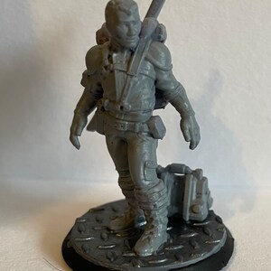 Elven Archer. Elf Commando 3D Printed Resin Miniature by Pollygrimm - Etsy