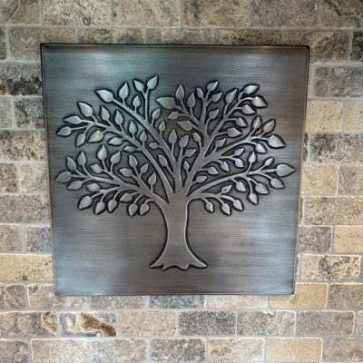 Tree of Life Handmade 100% Copper, Brass or Stainless Steel Tile - Etsy