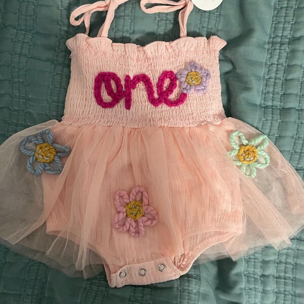 Custom Lil Sis Little Sister Sweater Hand Embroidered With Colorful ...