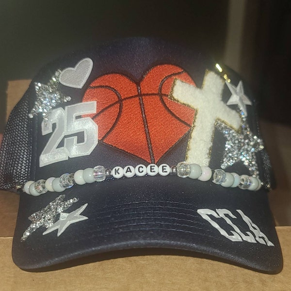 Everything Football Mama Trucker Hat Chain High School Spirit Friday ...