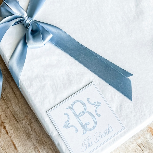 Watercolor Monogram Crest Baby Milestone Cards Baby Shower Gift Month ...